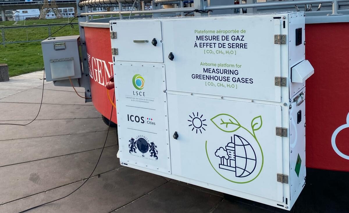 Paris air quality balloon gets new sensors - Aerophile